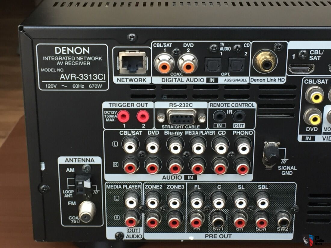 Dennon AVR3313CI 7.2 Home Theater Receiver Photo #2921753 - US Audio Mart