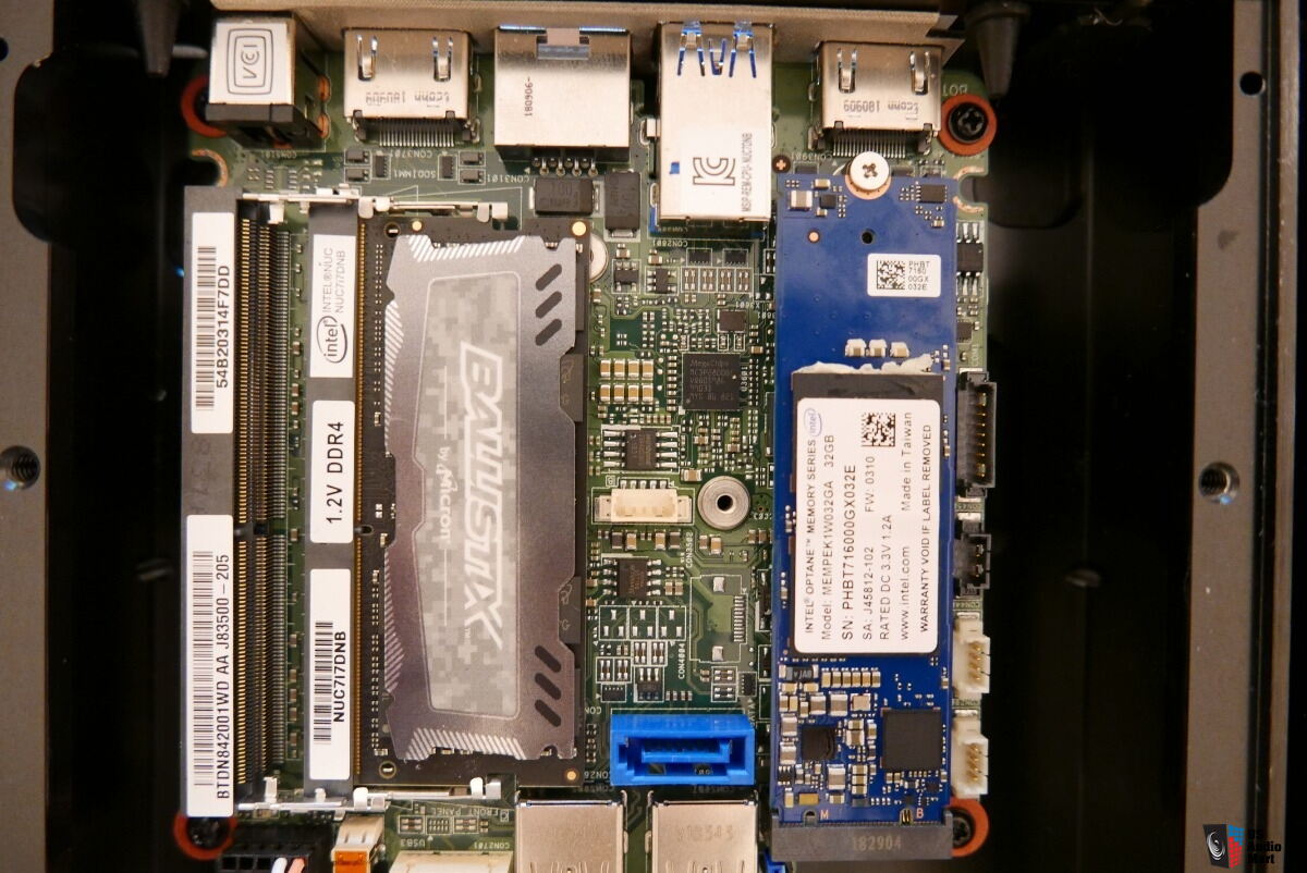 Intel i7 NUC with 32 GB Optane / 16GB RAM / Fanless case - Roon ...