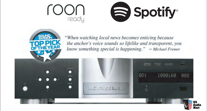 Krell Vanguard Integrated Amplifier with Digital Streaming DAC MINT ...