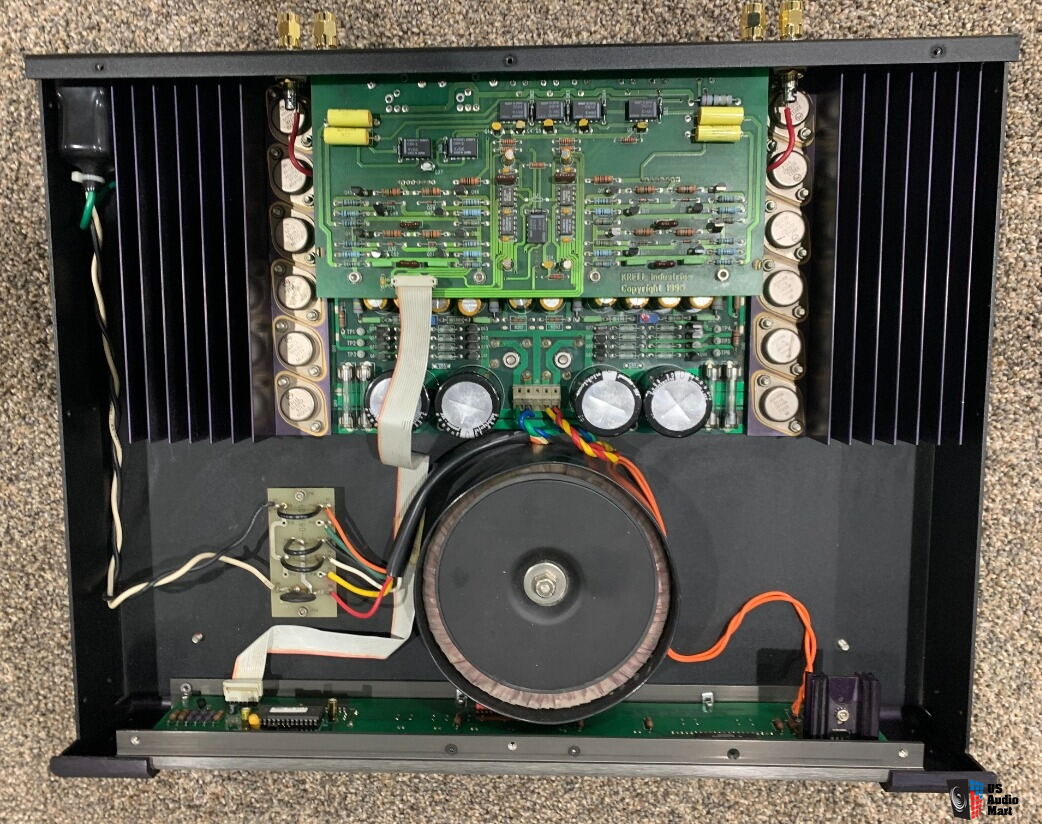Krell KAV-300I 2 Channel Integrated Amplifier w Remotes. New Capacitors ...