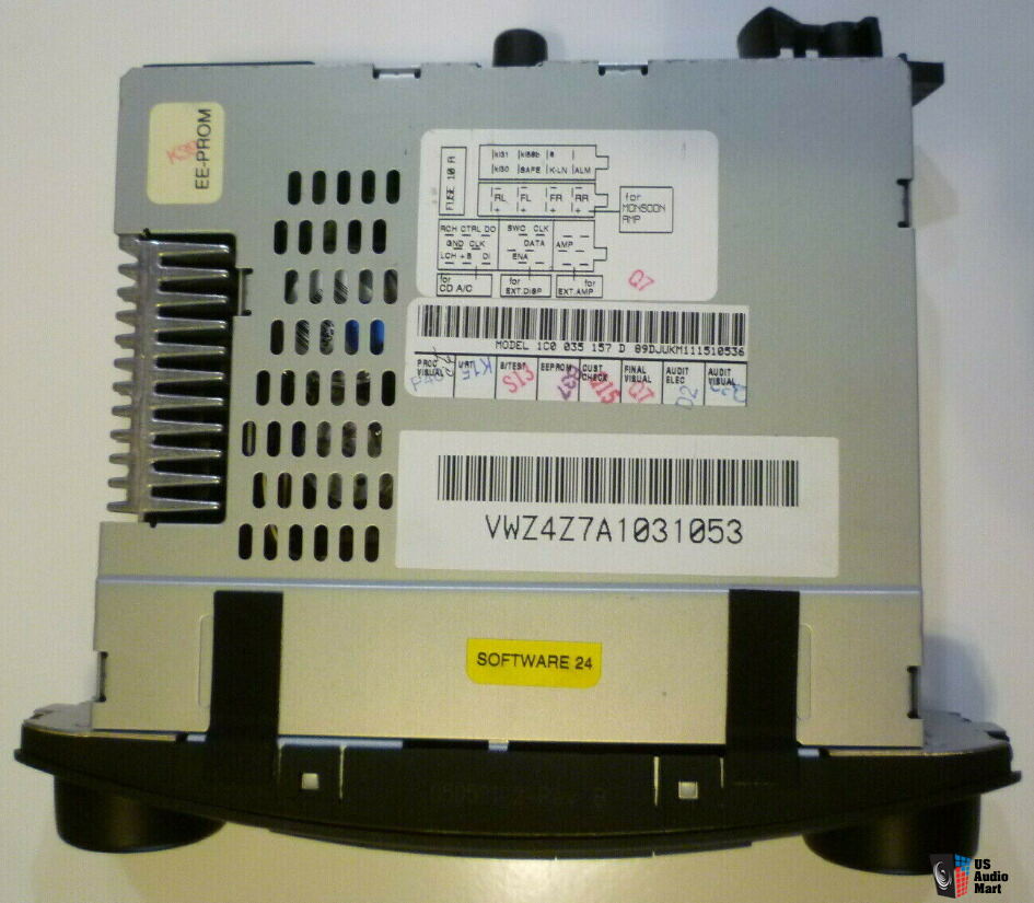 2002 to 2005 Volkswagen Cassette Player Car Radio Monsoon Photo ...