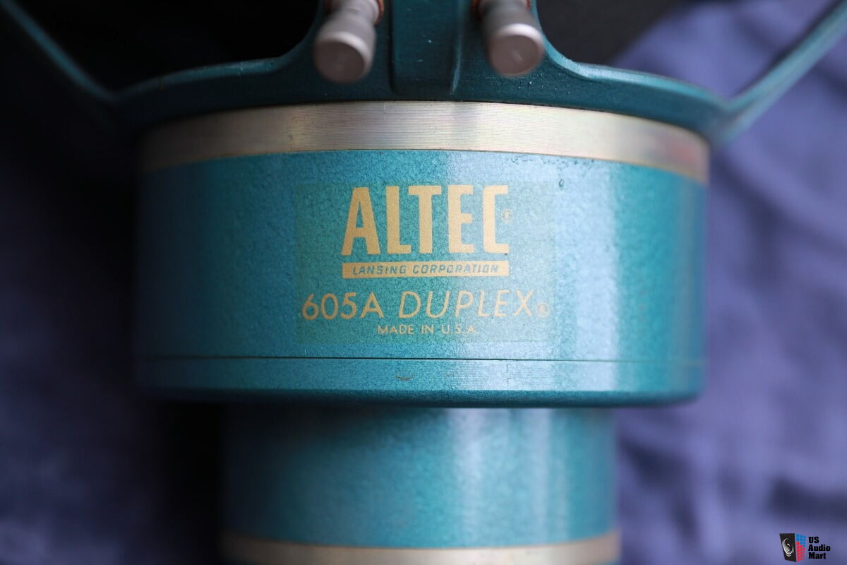 Altec Lansing 605A Duplex 15" speakers N-1600-C Crossover Dividing ...