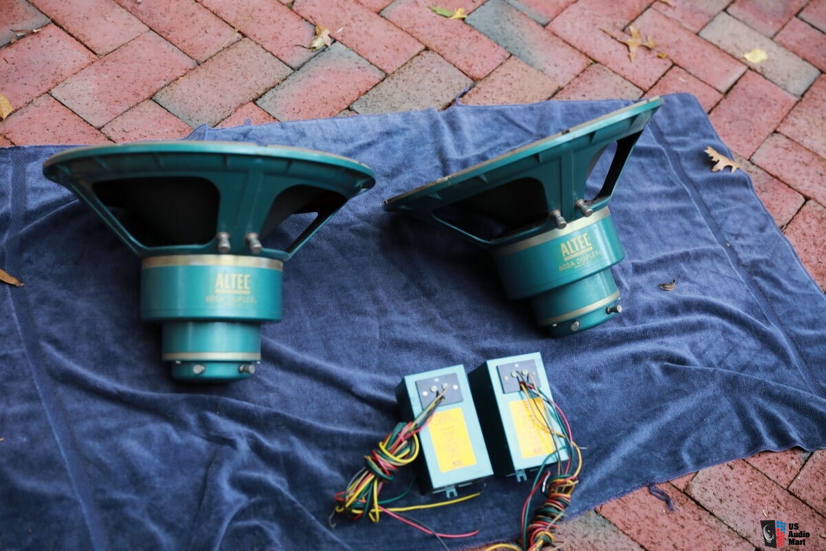 Altec Lansing 605A Duplex 15" speakers N-1600-C Crossover Dividing ...