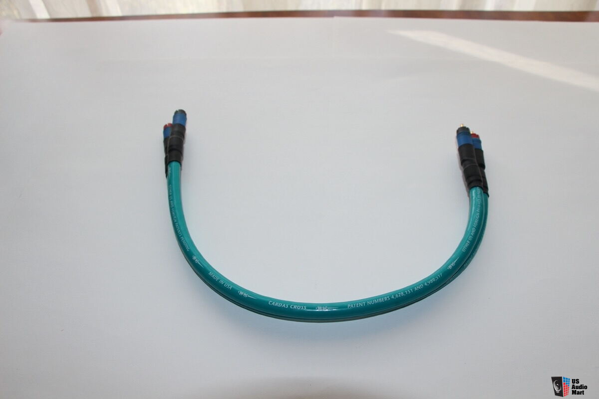 Cardas Cross RCA interconnect cable For Sale - US Audio Mart