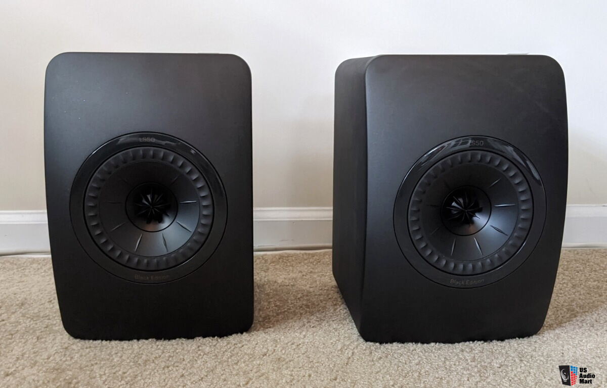 KEF LS50 Speakers Black Edition - Mint For Sale - UK Audio Mart