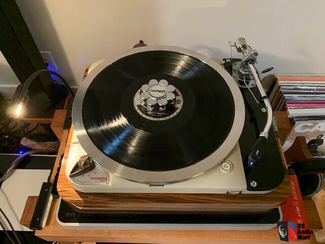 Wayne's Audio Turntable Mat and Outer Ring Clamp SS-T for THORENS ...