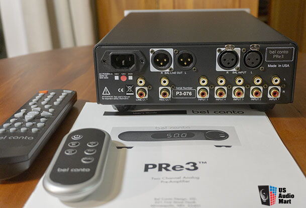 Bel Canto PRe3 Analog Pre-amplifier Photo #2939851 - US Audio Mart