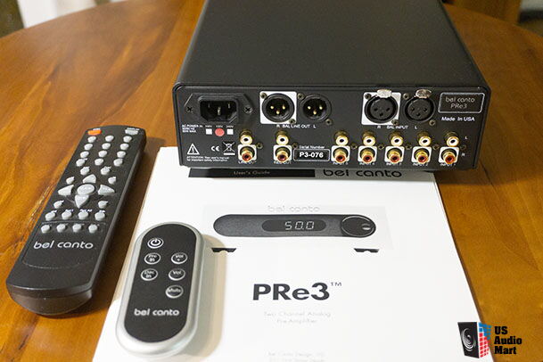 Bel Canto PRe3 Analog Pre-amplifier Photo #2939851 - US Audio Mart
