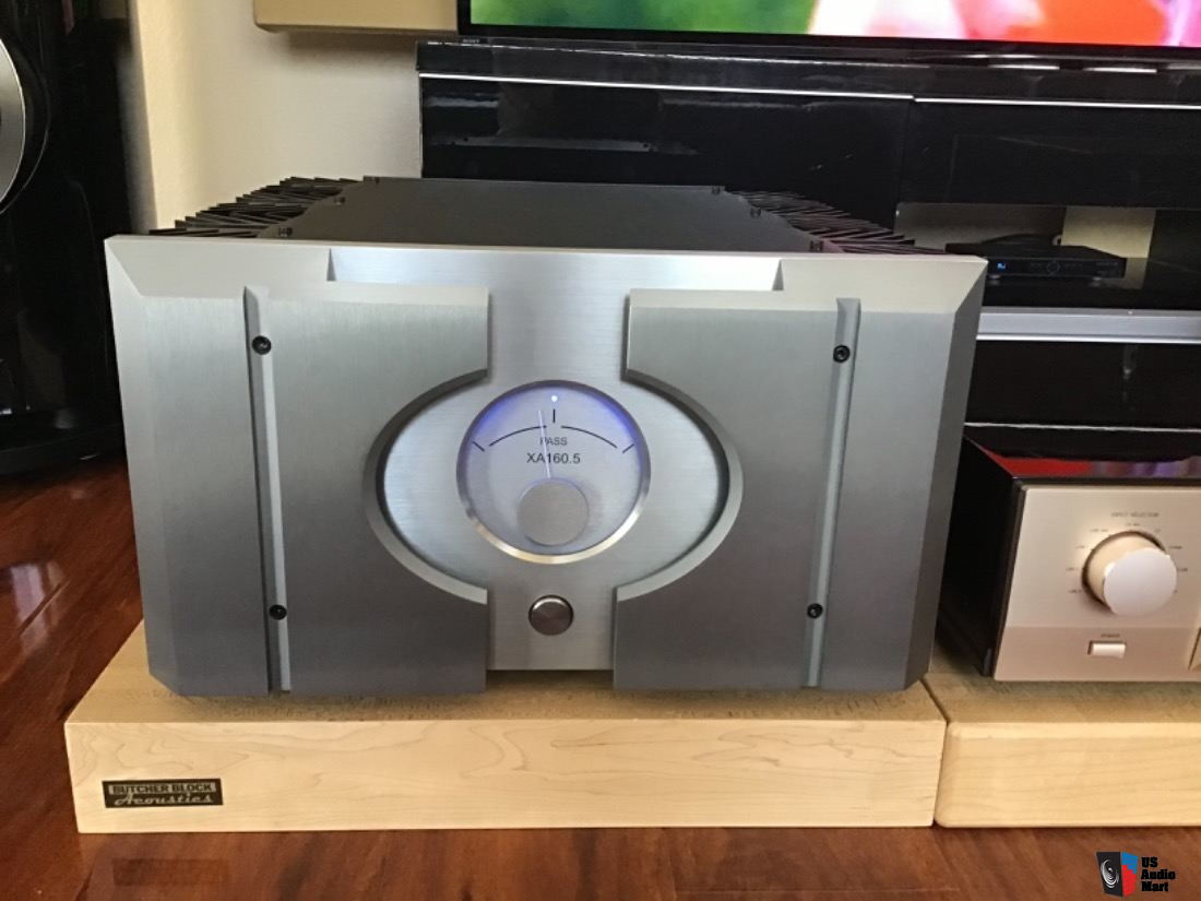 FOR SALE: Pass Labs XA-160.5 power amplifiers. Shear power! Photo ...