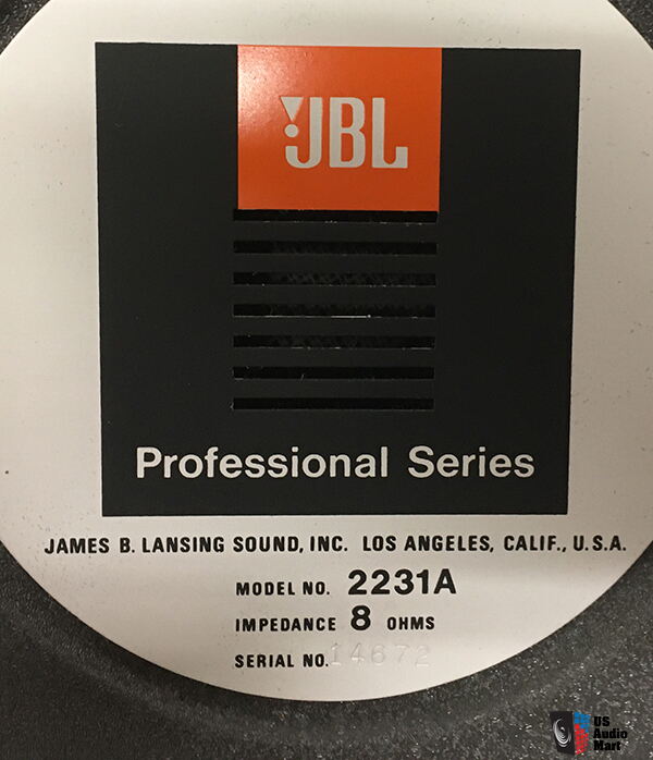 Pair 1977 JBL 4331A/4333A Studio Monitors - Southern California Photo ...