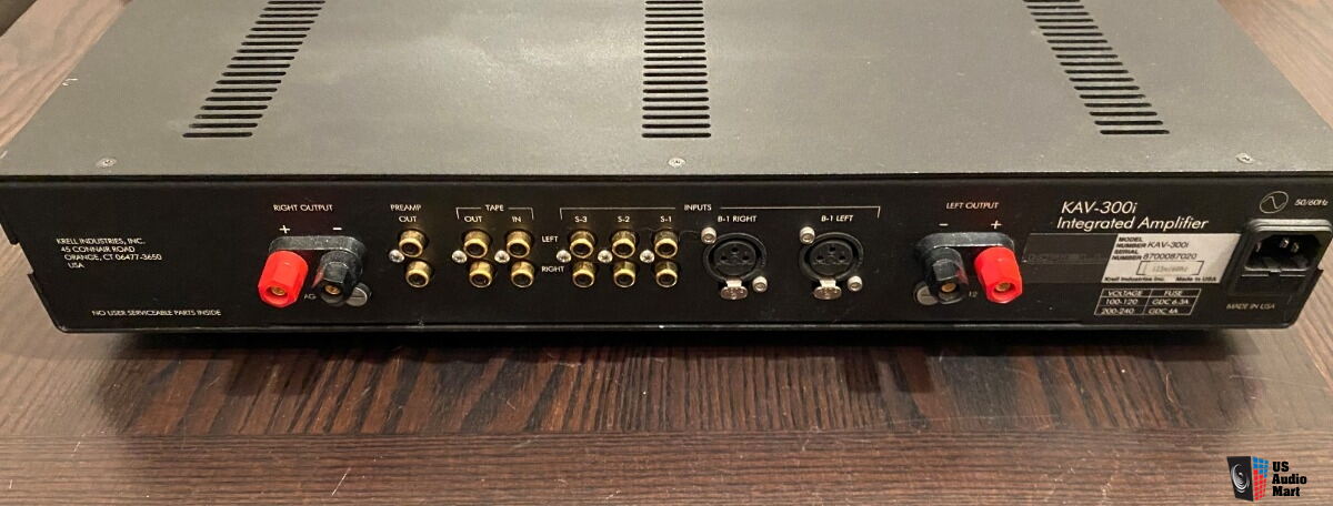 Krell KAV 300I integrated amplifier Photo #2949582 - US Audio Mart