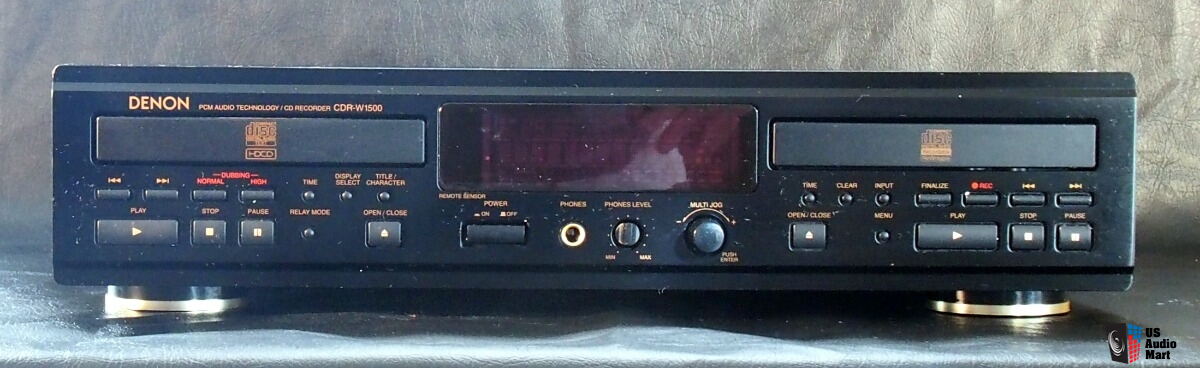 Denon CDR-W1500 CD Recorder / Player Photo #2958181 - US Audio Mart