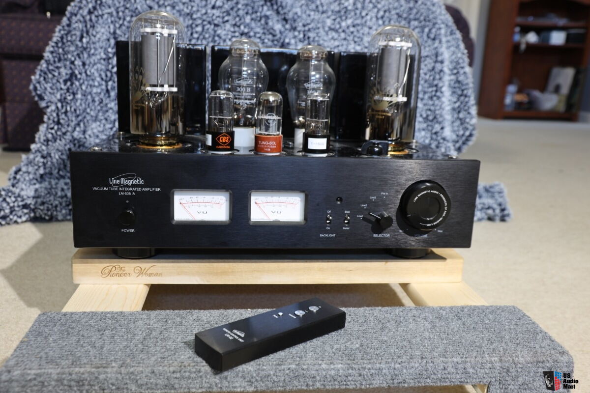 Line Magnetic 508 IA integrated tube SET amplifier Photo #2963144 - US ...