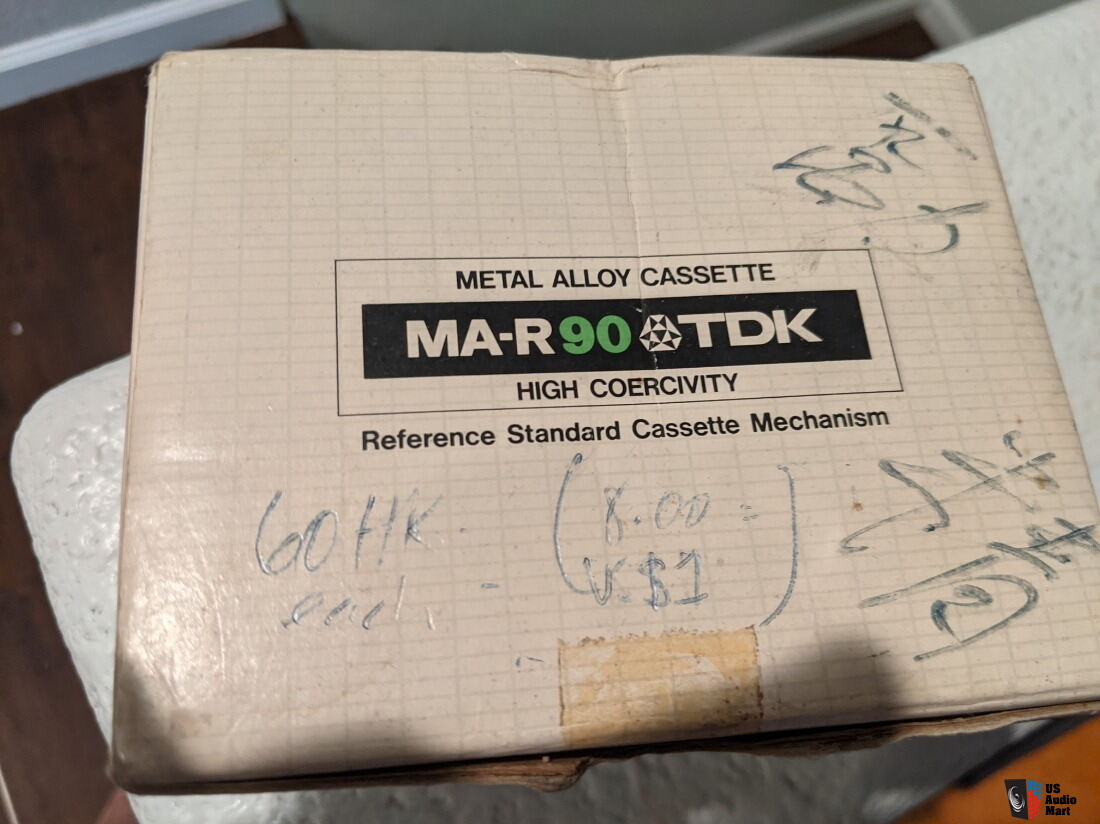 4 x TDK MA-R 90 Sealed Tapes Photo #2963863 - US Audio Mart