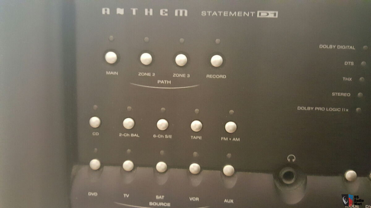 Anthem Statement D-1 Preamplifier Photo #2971104 - Canuck Audio Mart