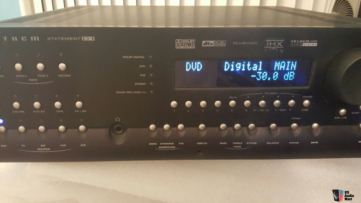 Anthem Statement D-1 Preamplifier Photo #2971096 - US Audio Mart