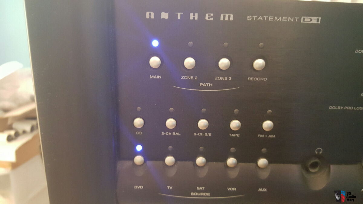 Anthem Statement D-1 Preamplifier Photo #2971096 - US Audio Mart