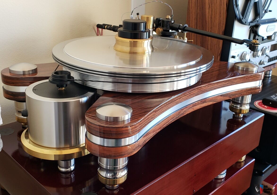 VPI Prime Signature Rosewood Turntable Heavily Modded w/ Analog Drive ...