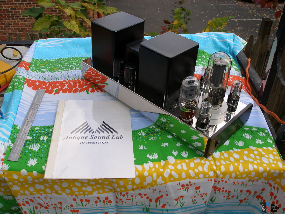 Antique Sound Labs AQ-1006/845DT monoblock tube amps : Golden Ear Award ...