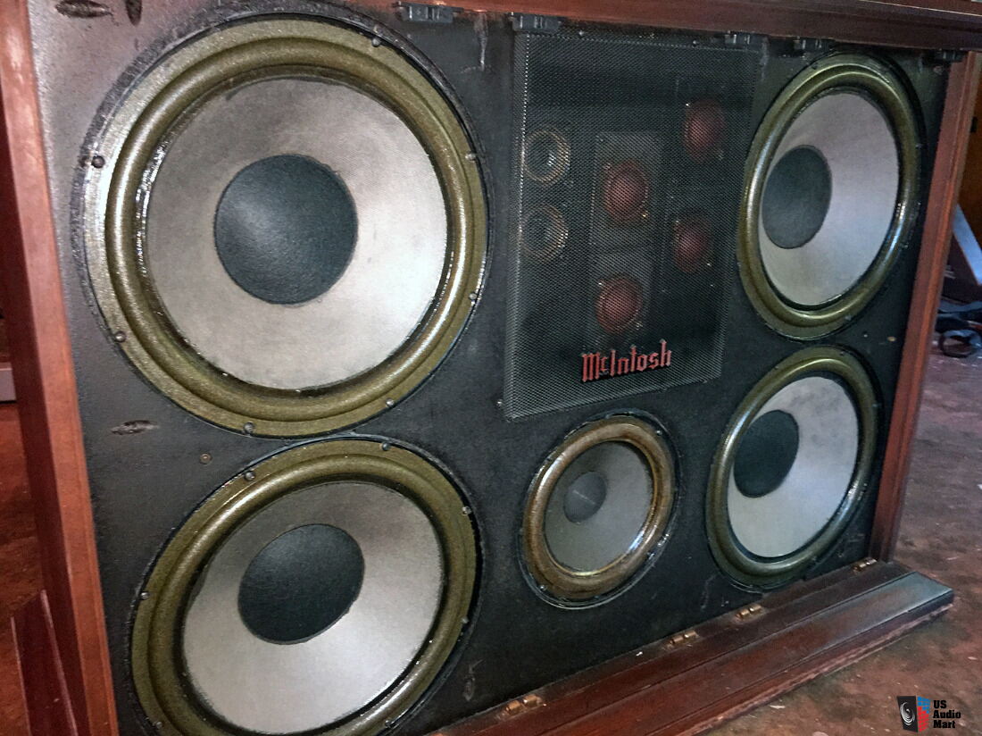 Vintage McIntosh ML-4C loudspeakers & matching L3C cabinet Photo ...