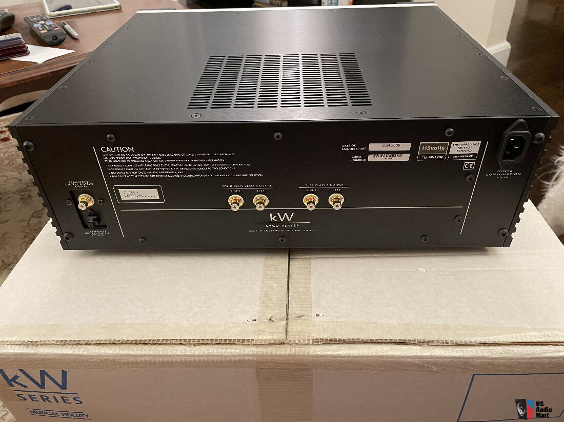 Musical Fidelity kW SACD Upsampling 24-Bit CD Player Photo #2982472 ...