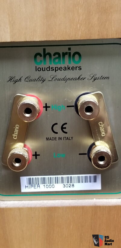 Chario Hiper 1000 Speakers made in Italy Very Rare,Excellent Photo ...