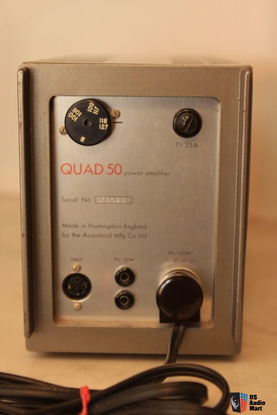 QUAD 50 mono solid state amplifier - 2 Photo #2985517 - UK Audio Mart