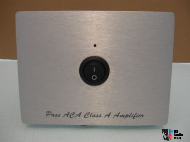 PASS ACA "Class A" Mono Block Amplifiers with Power Supplies "The First ...