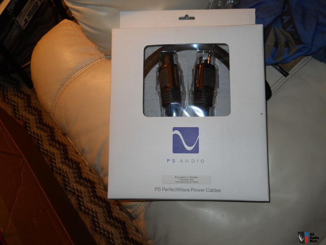 PS AUDIO premier power plant and ps audio powercord AC-5 1 meter black ...