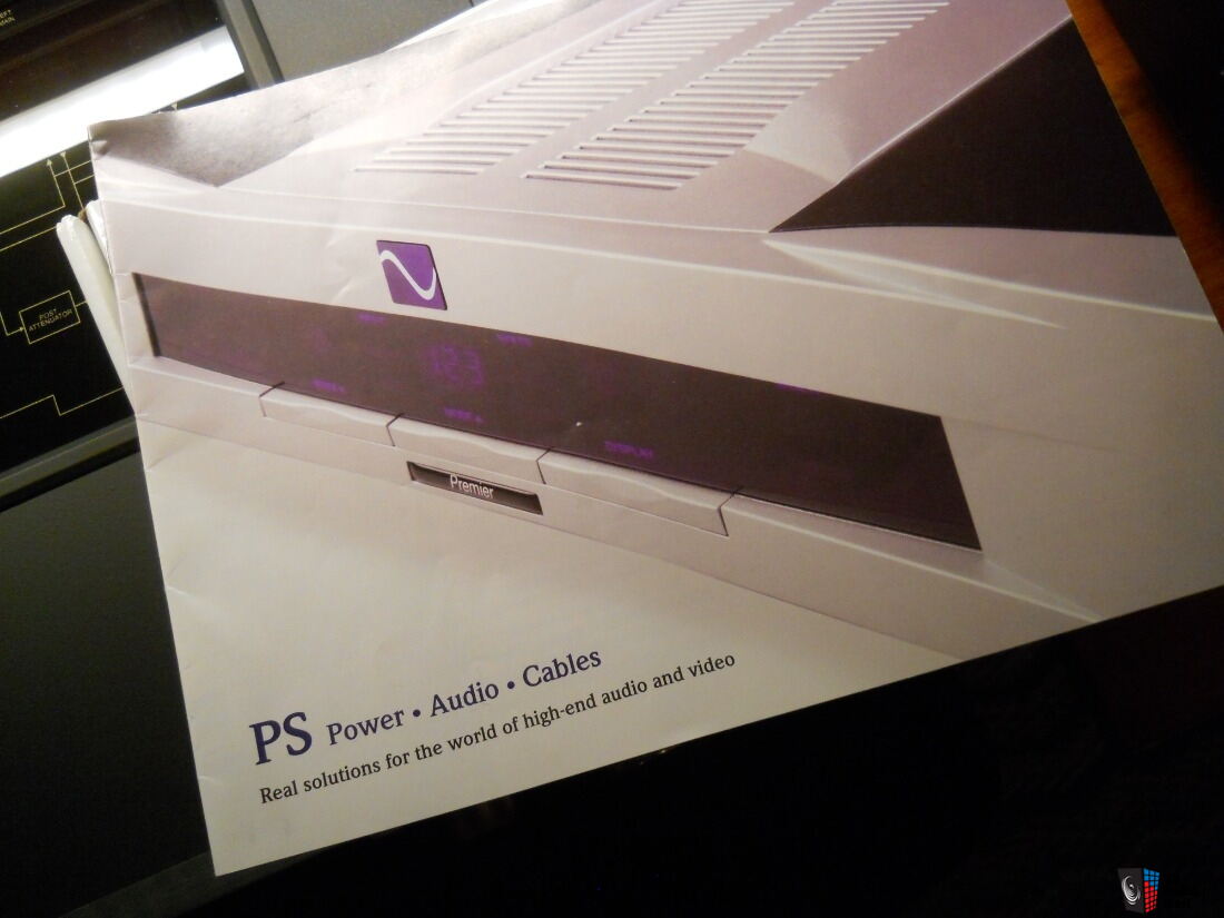 PS AUDIO premier power plant and ps audio powercord AC-5 1 meter black ...