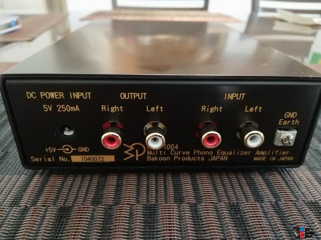 Bakoon Products CAP-1004 Muti Curve Phono Equalizer Amplifier Photo ...
