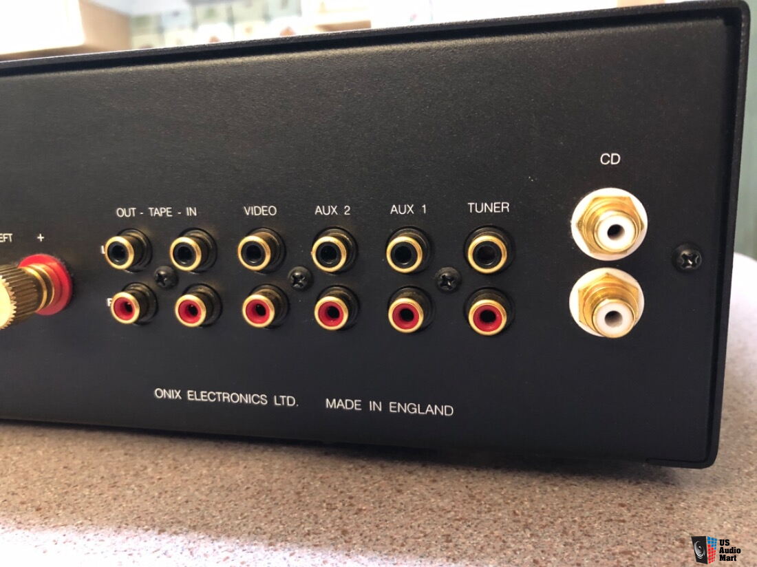 Rare Onix A60 Integrated - Made in England Photo #2989402 - US Audio Mart