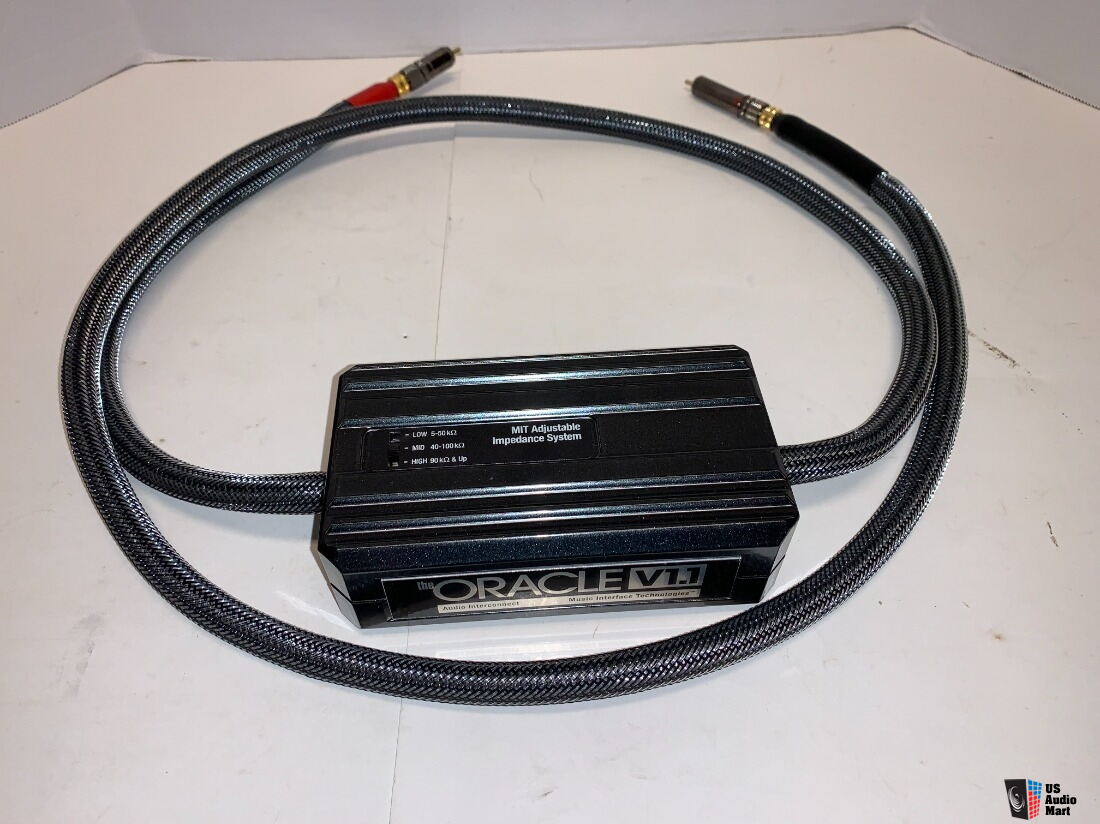 One Pair MIT Oracle V1.1 RCA Interconnect Cables 62.5" & 83" (different ...