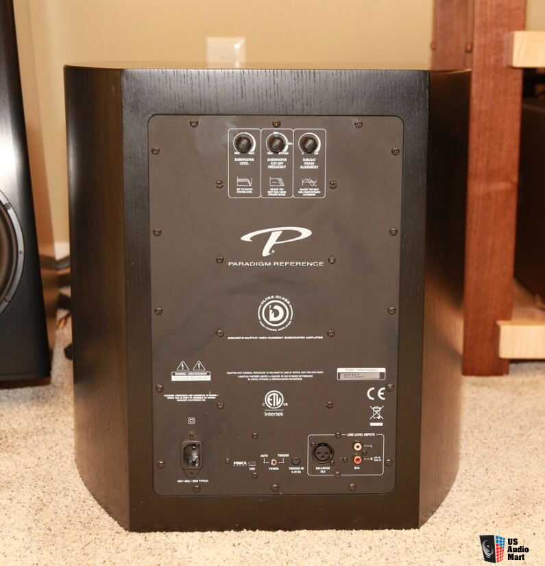 Paradigm Reference Studio SUB 15 V.5 Subwoofer Pair Excellent Photo ...