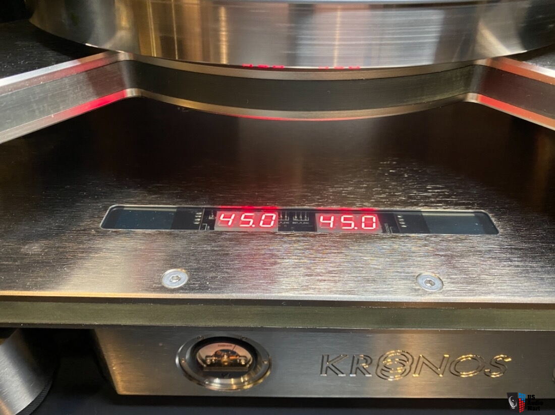 Kronos Audio Pro Limited Edition Turntable w/ SCPS-1 and Black Beauty ...