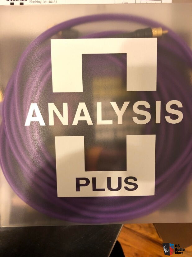 Analysis Plus Oval One 3.5m RCA Interconnect For Sale - US Audio Mart