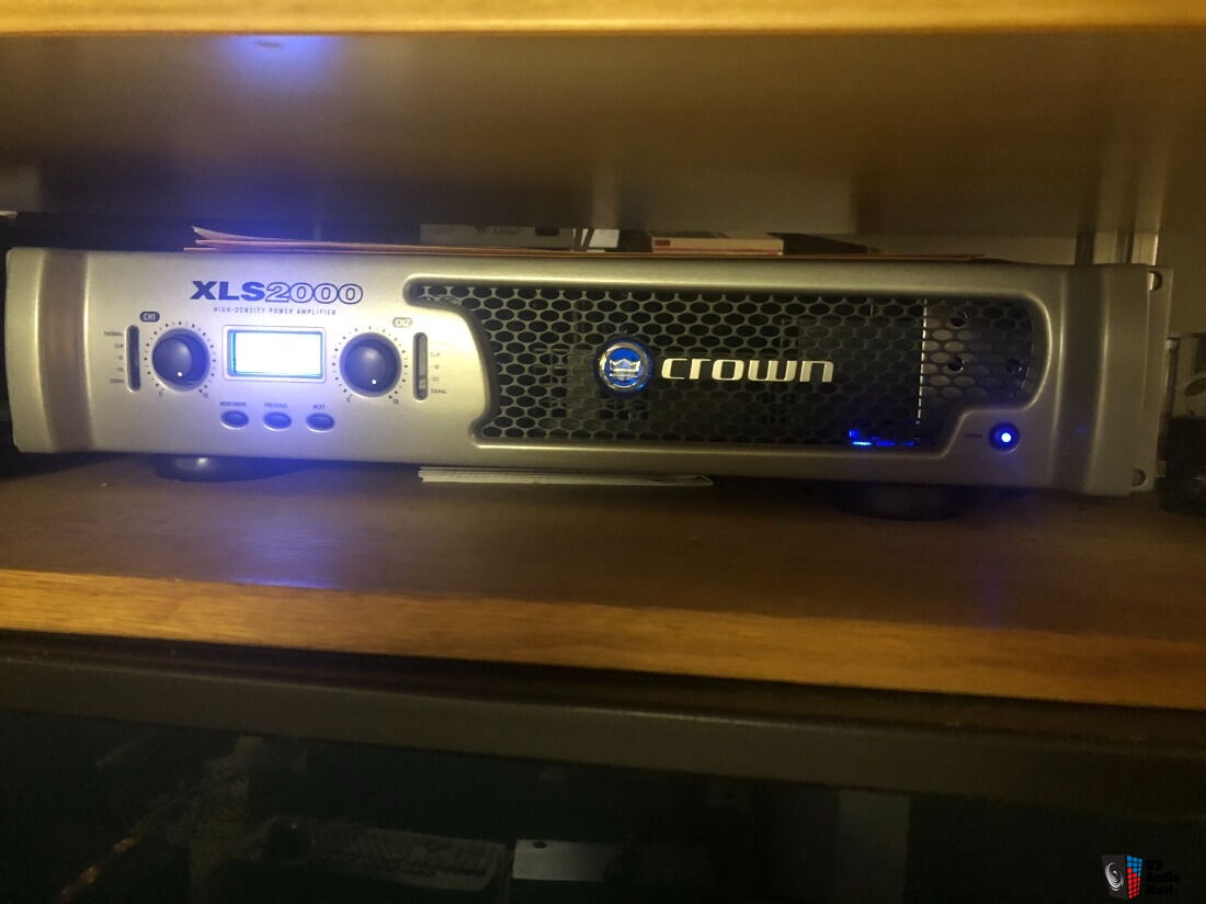 Crown XLS2000 Stereo Power Amplifier New in Box Photo #3002923 - UK ...