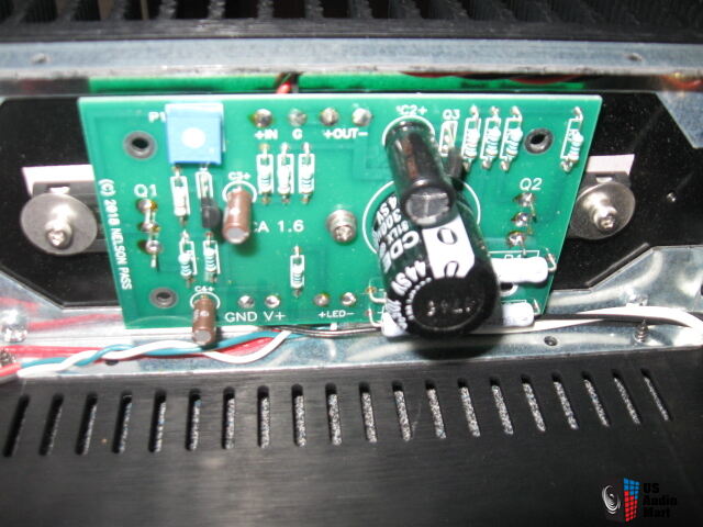 PASS ACA "Class A" Amplifier (8 wpc stereo,15 watts mono) with Power ...