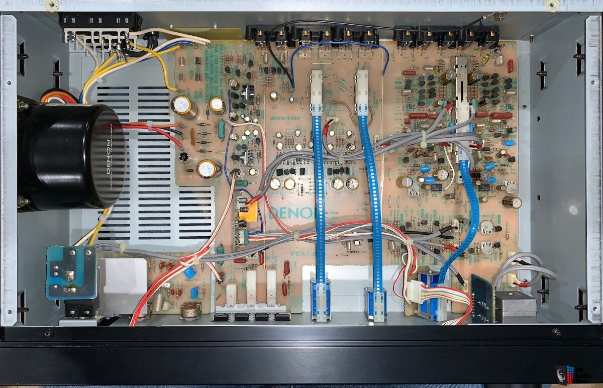 Denon PRA-1000 Preamplifier. New Capacitors and in excellent condition ...