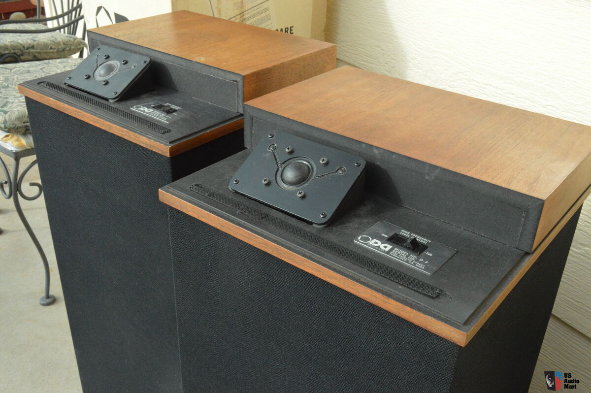 Vintage Design Acoustics D-2 Loudspeaker Tower Speakers w/ Boxes! + New ...