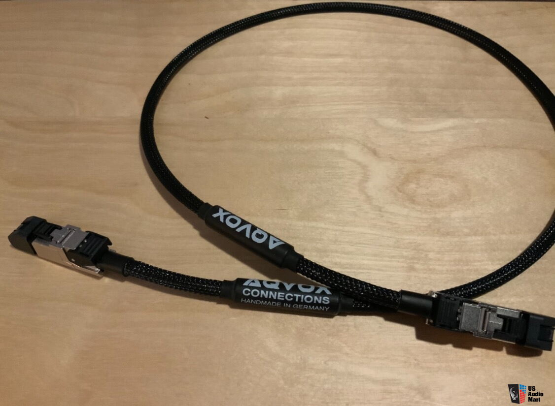 AQVOX LAN - High-End audiophile LAN / Network Cable Cat. 7 - 1M For ...