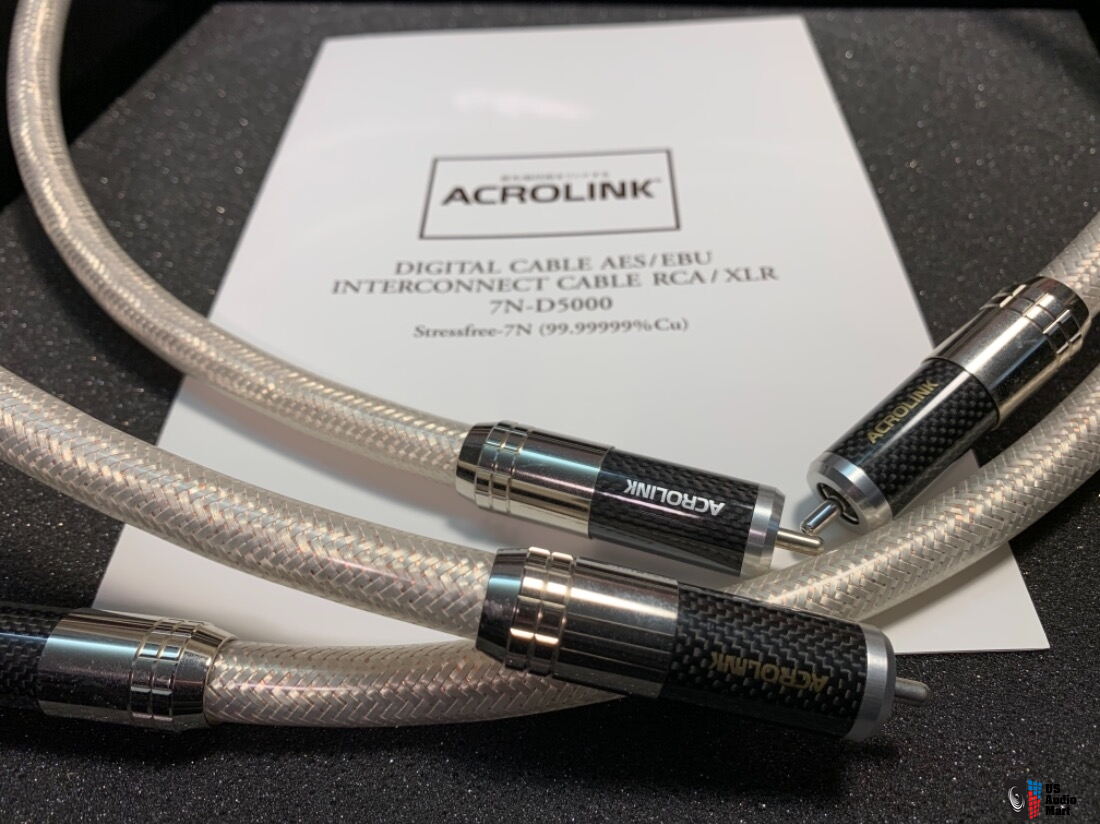 Acrolink Acrolink 7N-D5000 Interconnects Rca 1 Meter Photo #3015198 ...
