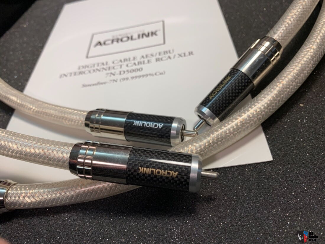 Acrolink Acrolink 7N-D5000 Interconnects Rca 1 Meter Photo #3015203 ...