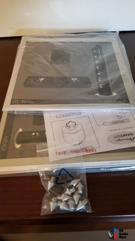 Mirage OS3-FS Floor Standing Omni Speakers / Near Mint Photo #3016676 ...
