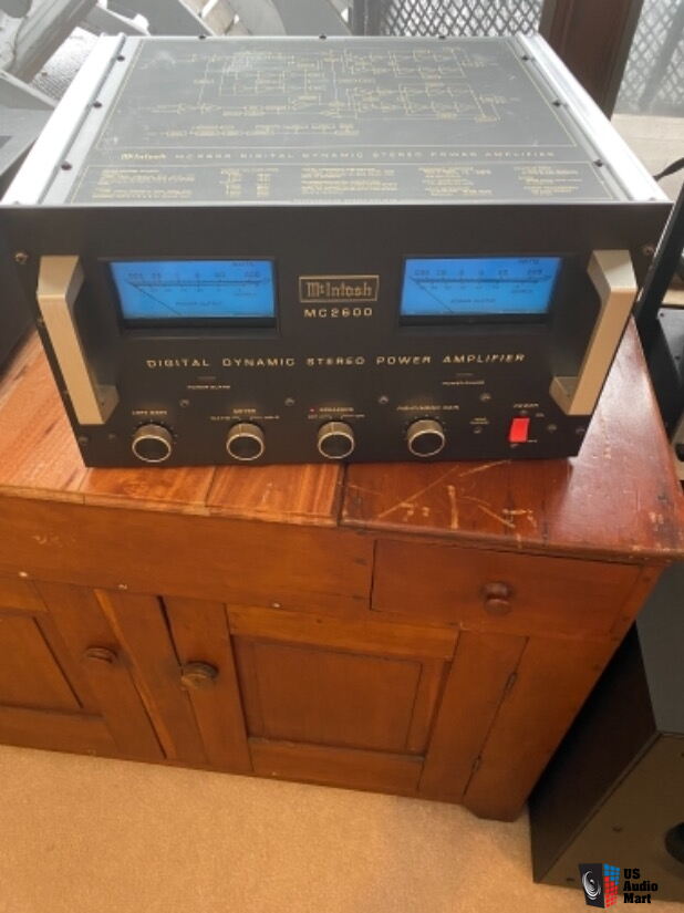 McIntosh MC2600 Super Rare 600 wpc Amplifier - Excellent Condition ...