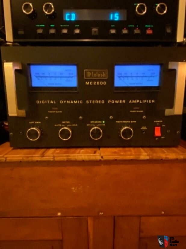 McIntosh MC2600 Super Rare 600 wpc Amplifier - Excellent Condition ...