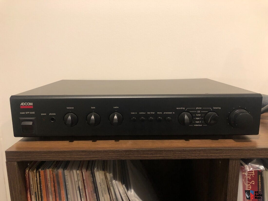 Adcom GFP-555 II Stereo Preamplifier For Sale - US Audio Mart
