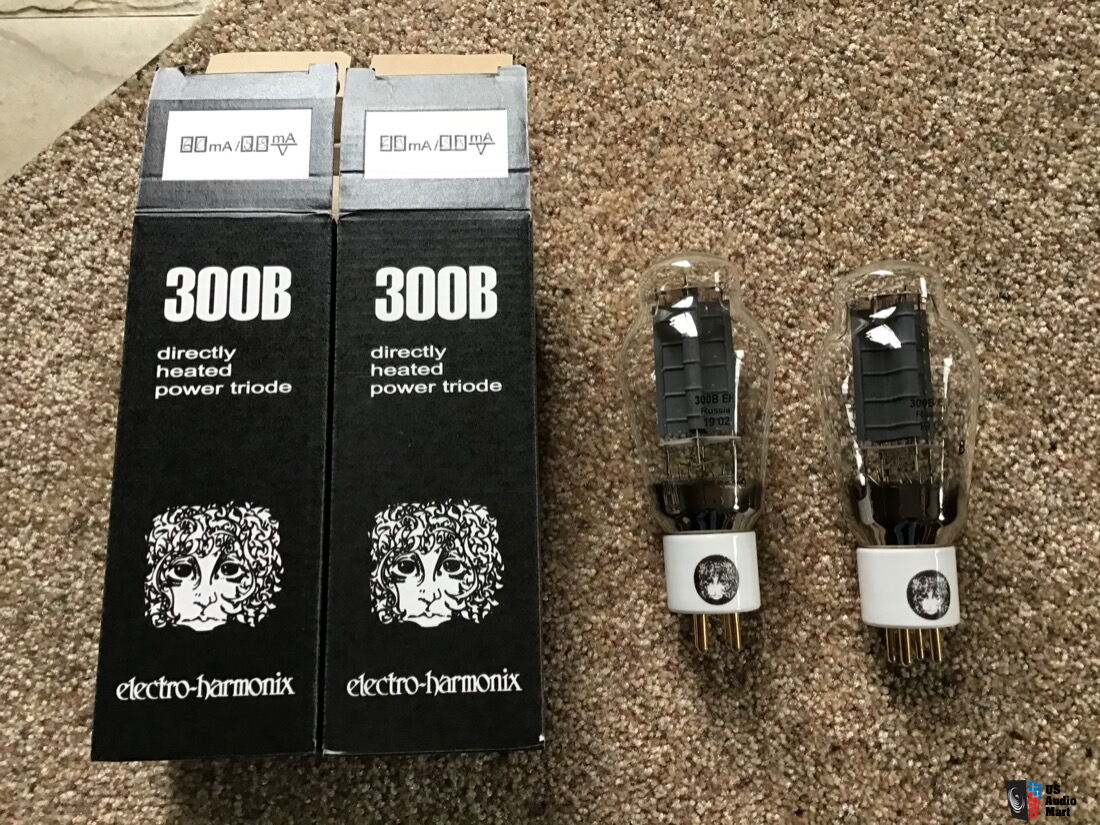 Pair Electro Harmonix 300B vacuum tubes Photo #3027078 - UK Audio Mart