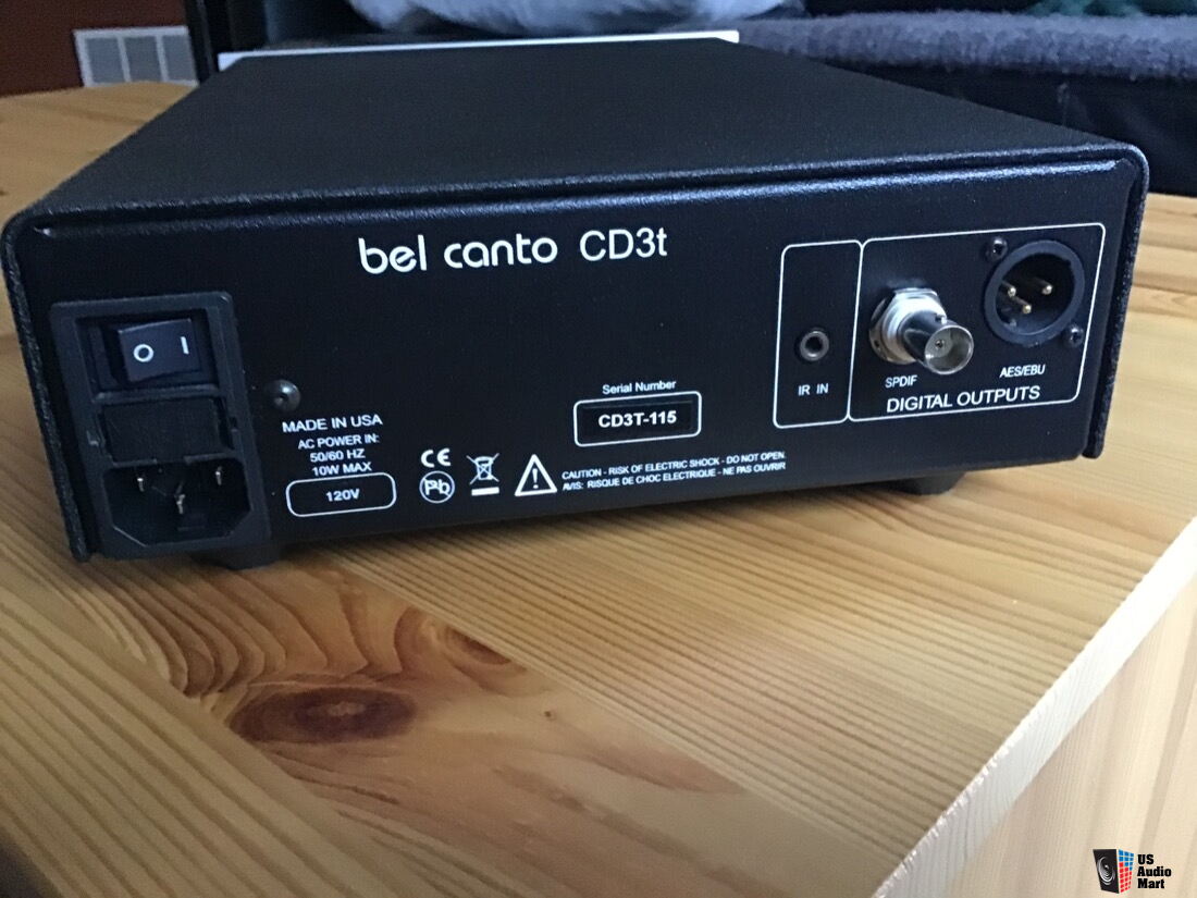 Bel Canto CD3t CD transport Photo #3028945 - US Audio Mart