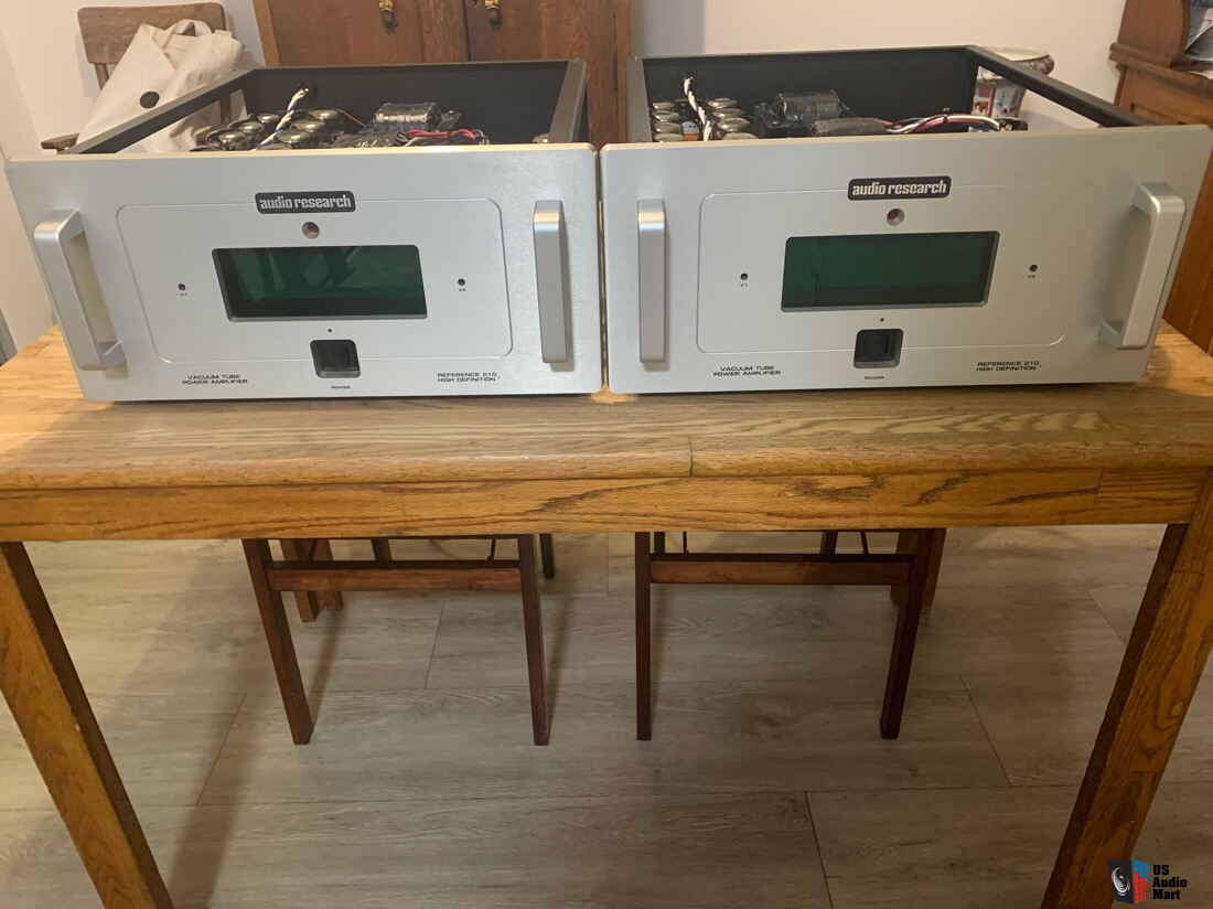 Audio Research Reference 210 amplifiers (Near Mint)! Photo #3029660 ...